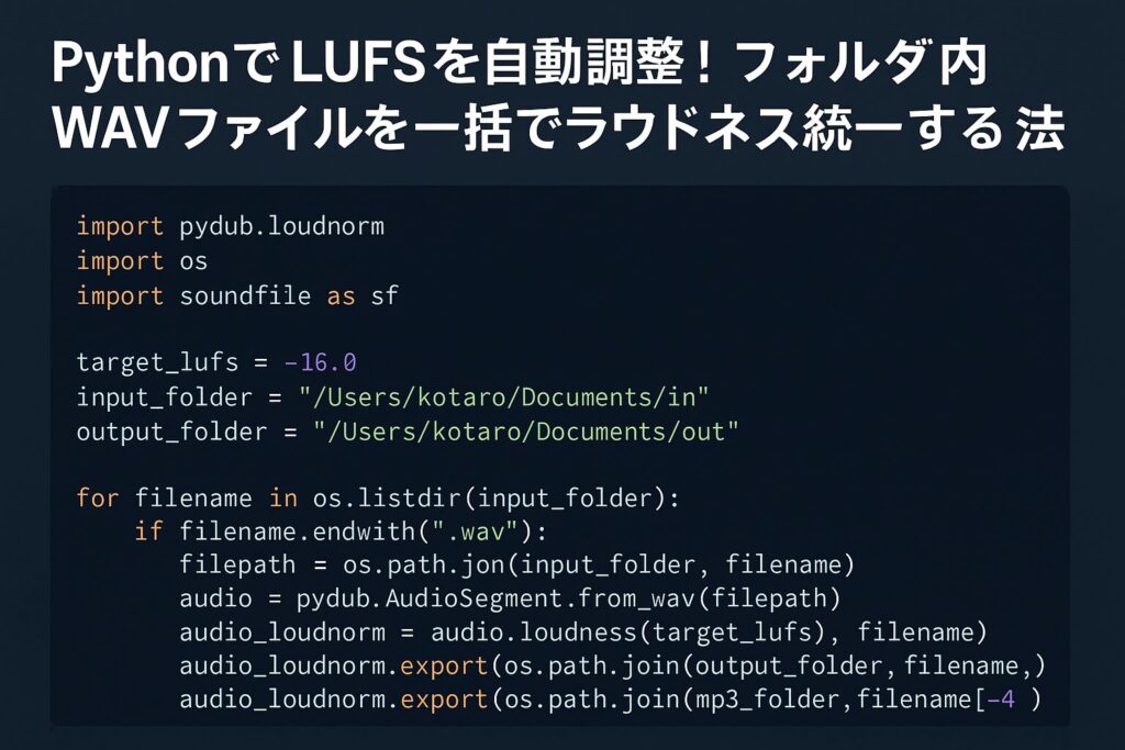 【完全解説】OMFファイルからWAV音声を抽出する方法｜Pythonスクリプト付き - オーディオアカデミー